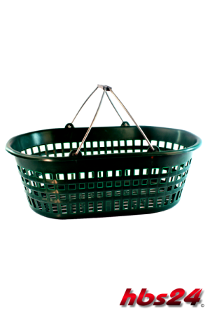 Erntekorb Oval mit Klappbügel 18 Liter - hbs24