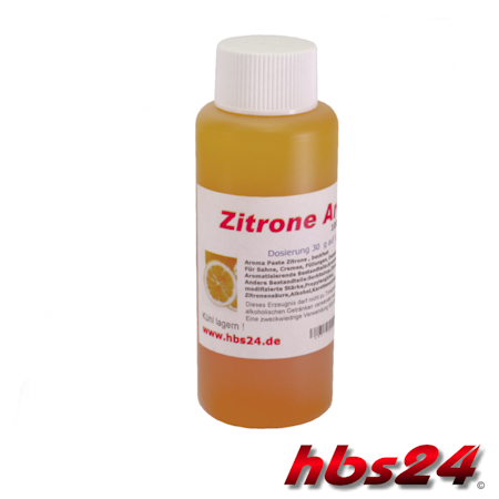 Aromapaste Zitrone Backbedarf Esherstellung - hbs24